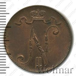 Цена 1 рубль 1905 года, АР