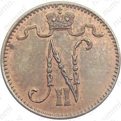 Цена 1 рубль 1905 года, АР